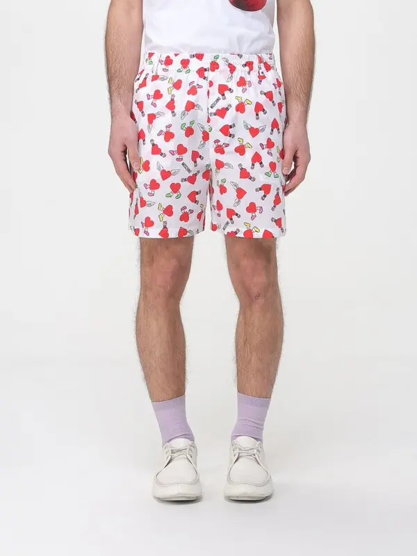 Moschino Printed Cotton Shorts