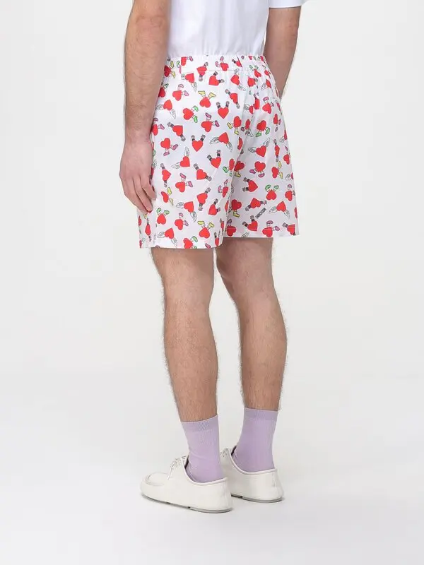 Moschino Printed Cotton Shorts