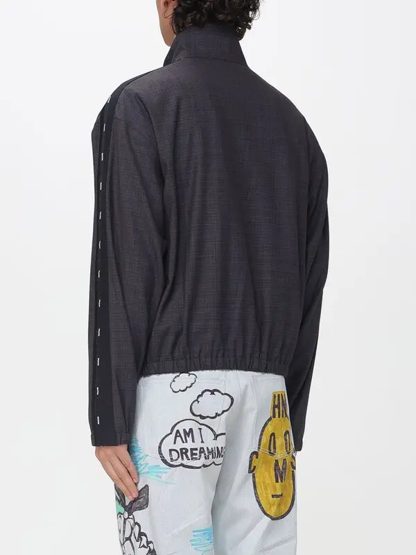 Moschino Virgin Wool And Polyester Bomber Jacket