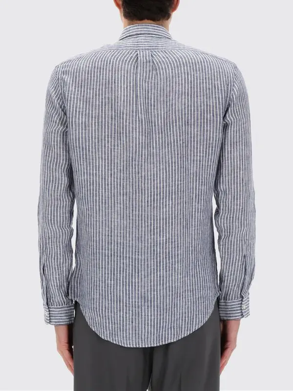 Polo Ralph Lauren Striped Linen Shirt - Blue