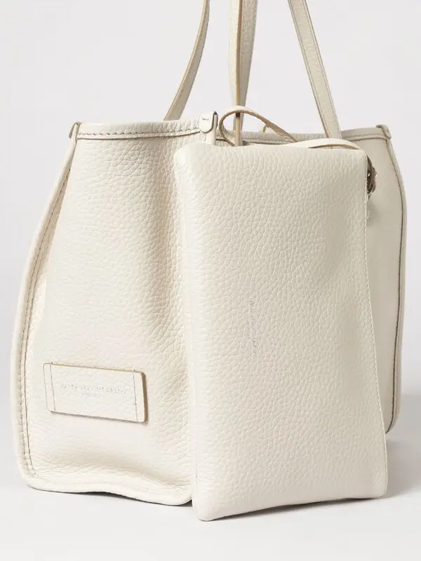 GIANNI CHIARINI Textured Leather Shoulder Bag - Sand