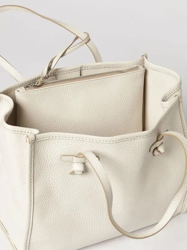 GIANNI CHIARINI Textured Leather Shoulder Bag - Sand