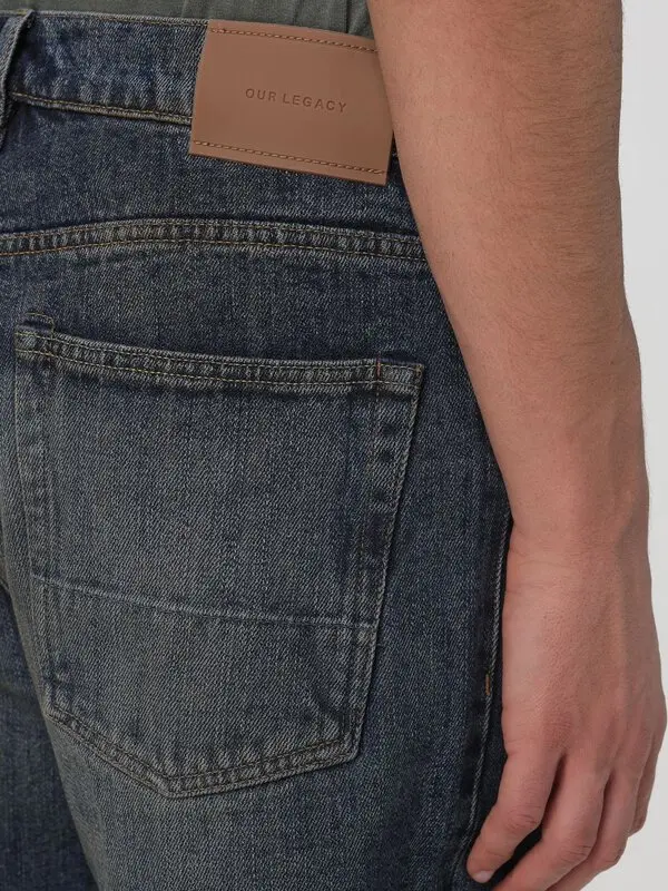 Our Legacy Wide Leg Jeans - Denim