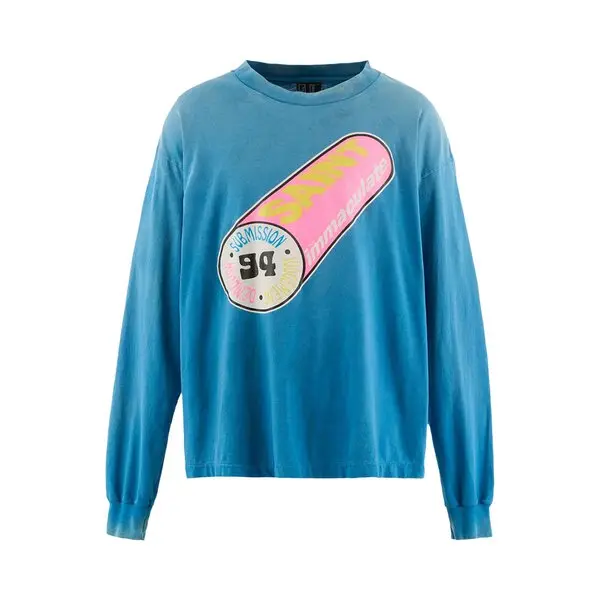 SAINT MXXXXXX Immaculate Long-sleeve Tee