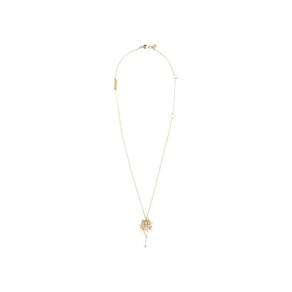 Givenchy Daisy And Signature Necklace - Gold