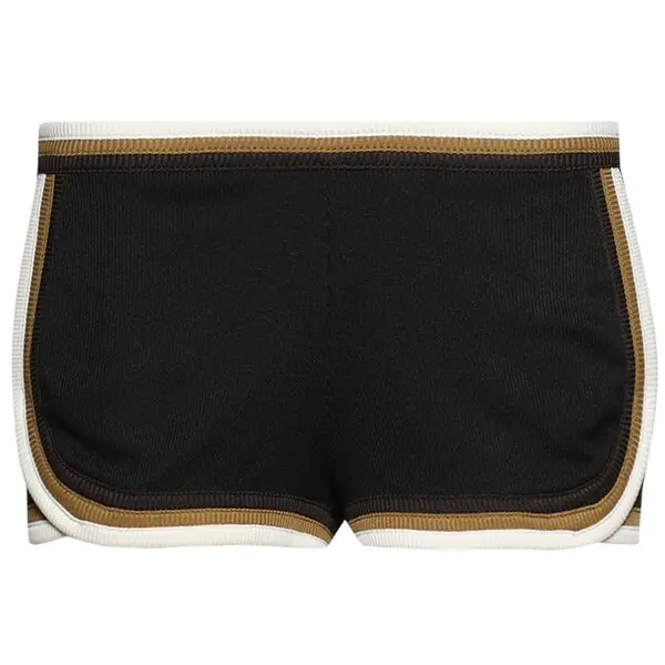 Christopher Esber Verner Multi Bind Rib Track Short /multicolor - Black