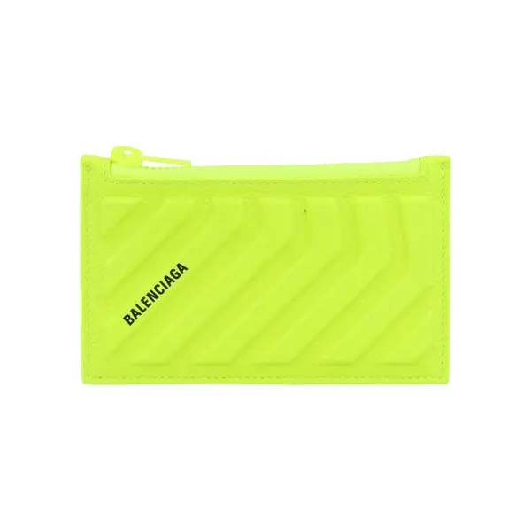 Balenciaga Car Long Card Holder - Yellow