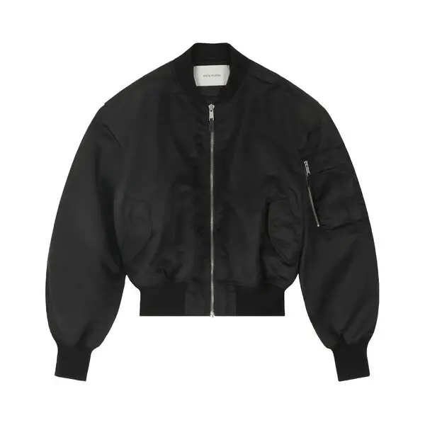 ENTIRE STUDIOS Cropped Broad Bomber 'oil