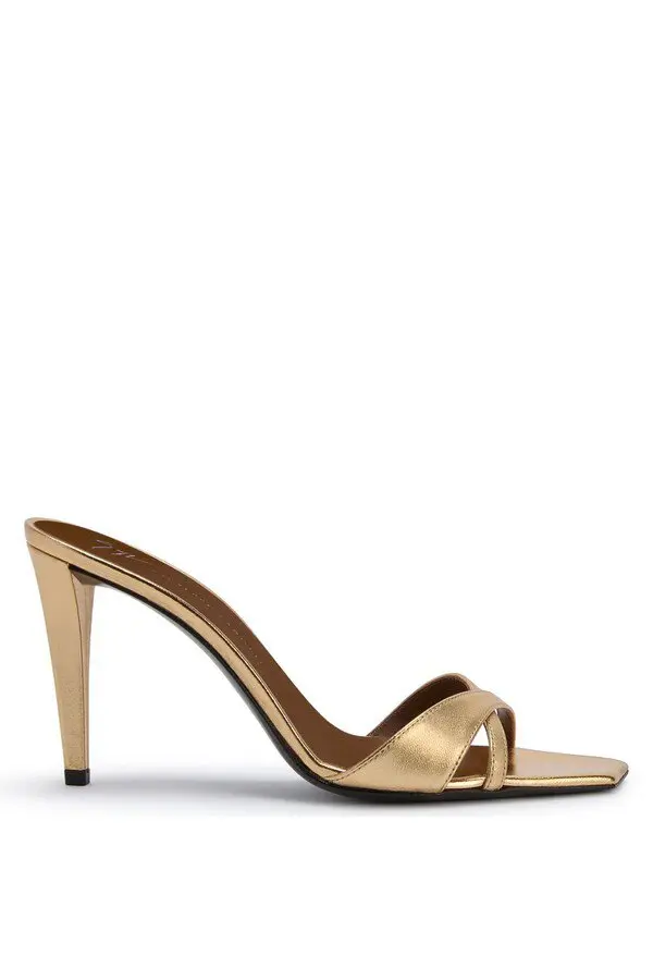 GIUSEPPE ZANOTTI Brivido Mule 90 - Gold