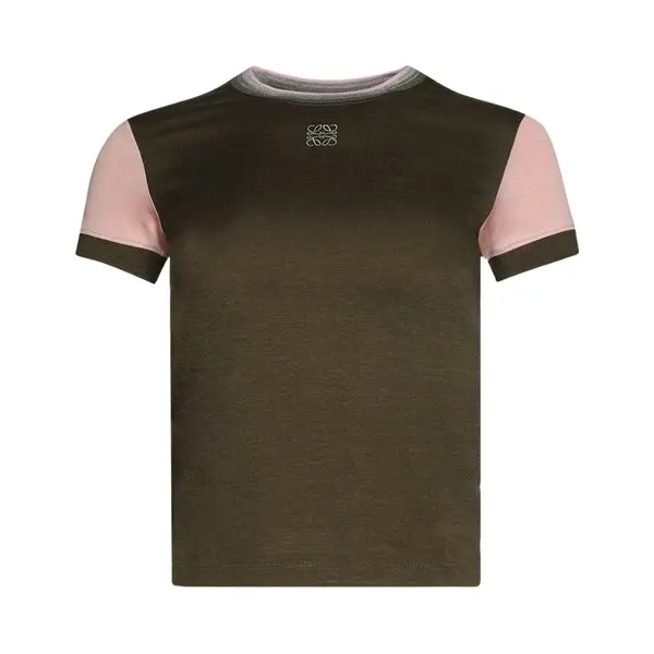 Loewe Small Fit T-shirt 'khaki - Green