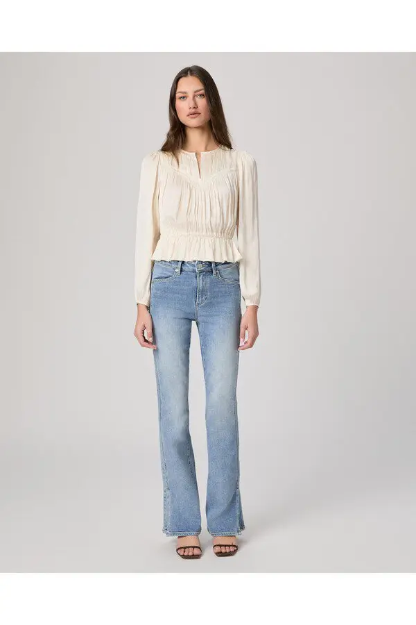 Paige High Rise Laurel Canyon 32 Bootcut Jean - Denim