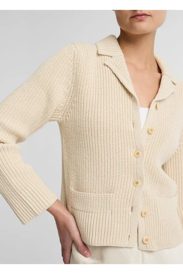 Vince Cotton-blend Pocket Cardigan