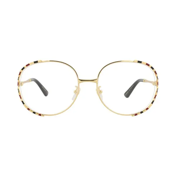 Gucci Round-frame Metal Optical Frames