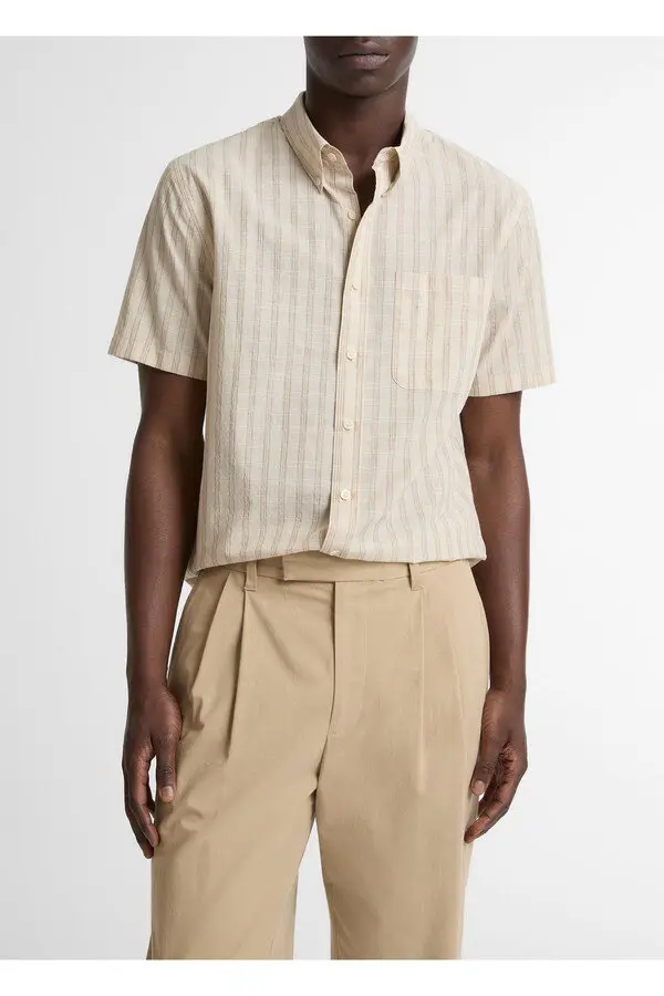 Vince Corbin Cotton-blend Shirt