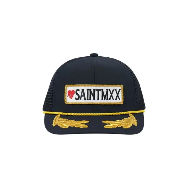 SAINT MXXXXXX Saint Mx6 Mesh Cap - Black