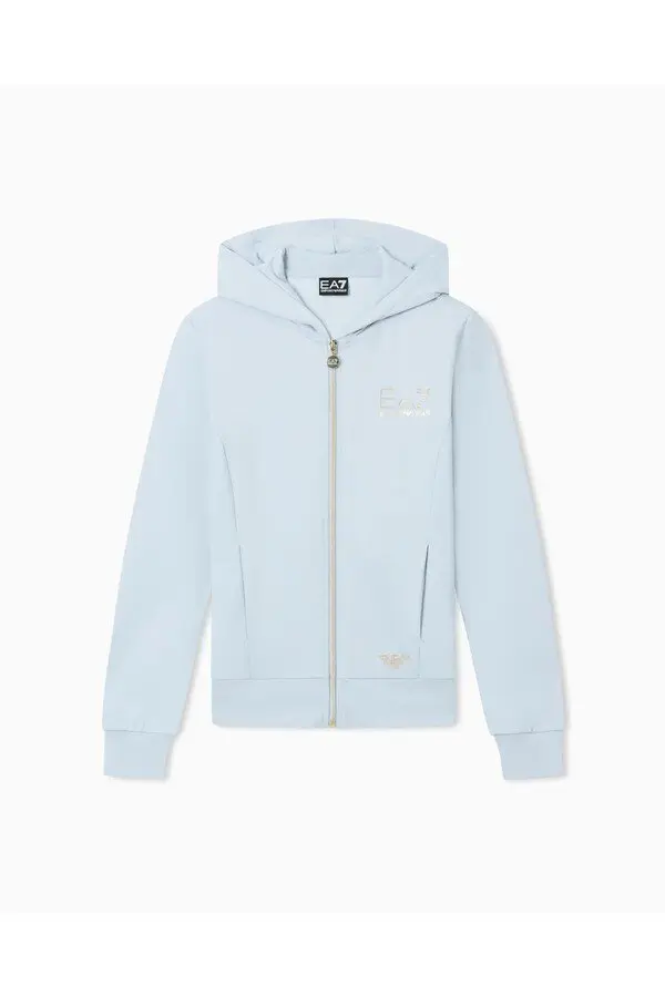 EA7 Evolution Hooded Sweatshirt - Blue