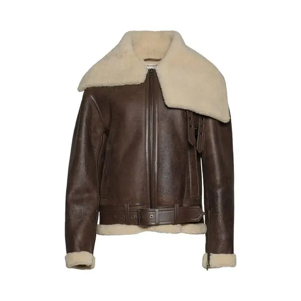 JW Anderson Shearling Jacket /natural