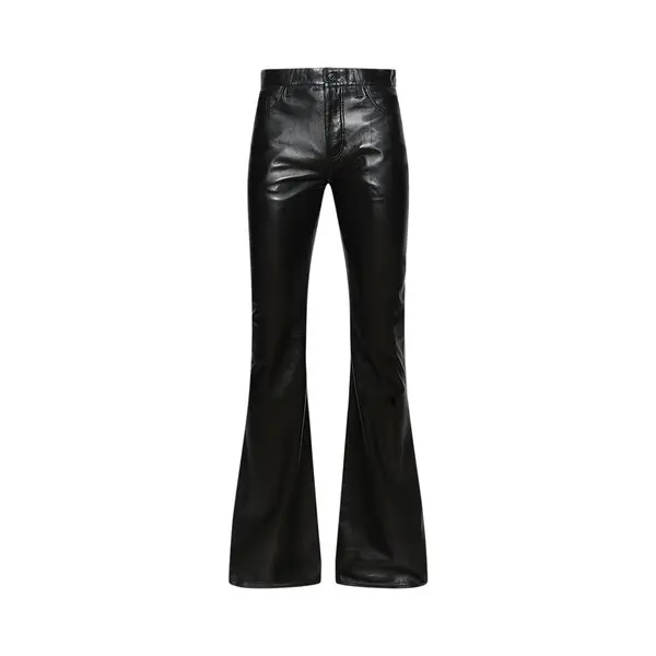 Acne Studios Leather Trouser - Black
