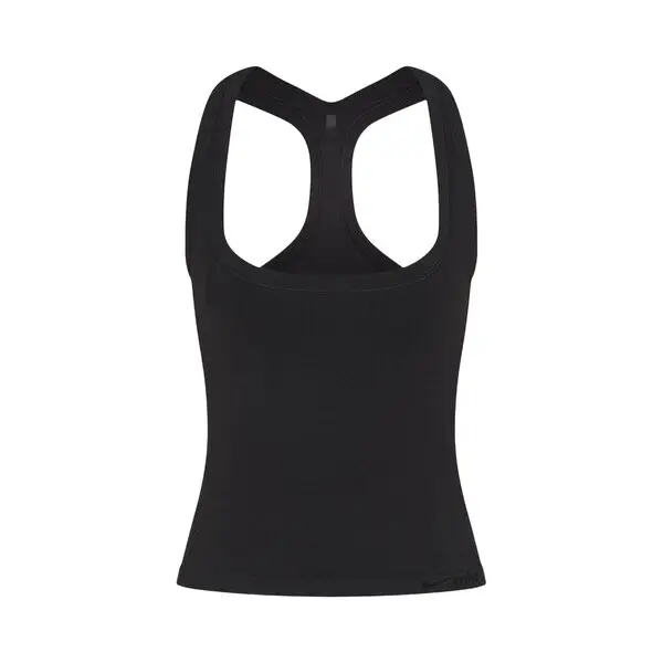 NIKESKIMS Vintage Racer Back Tank - Black