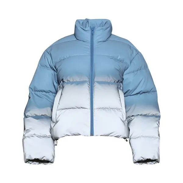 Alexander Wang Reflective Gradient Classic Puffer 'silver - Blue