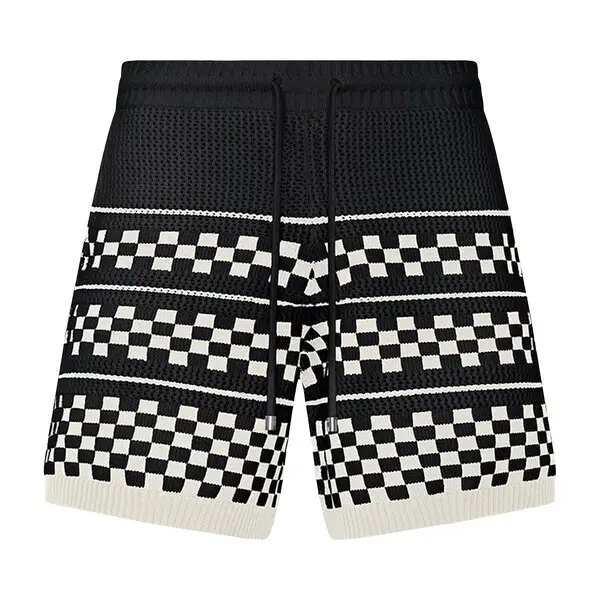Amiri Checkered Mesh Short