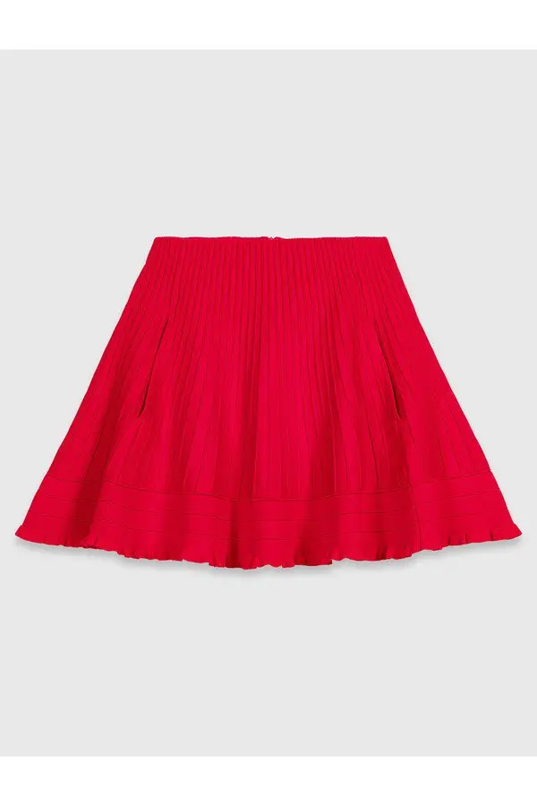 Maje Compact Knit Short Skirt