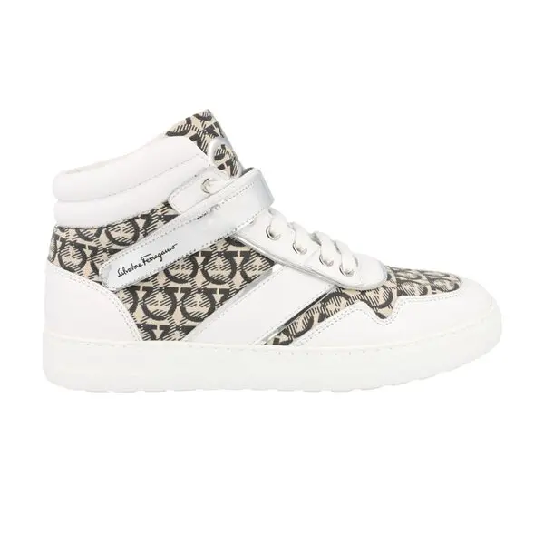 FERRAGAMO Wmns Noe High - White