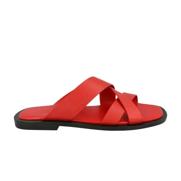 FERRAGAMO Forino Leather Sandal