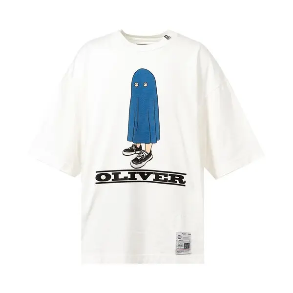 Mihara Yasuhiro Oliver Printed Tee - White