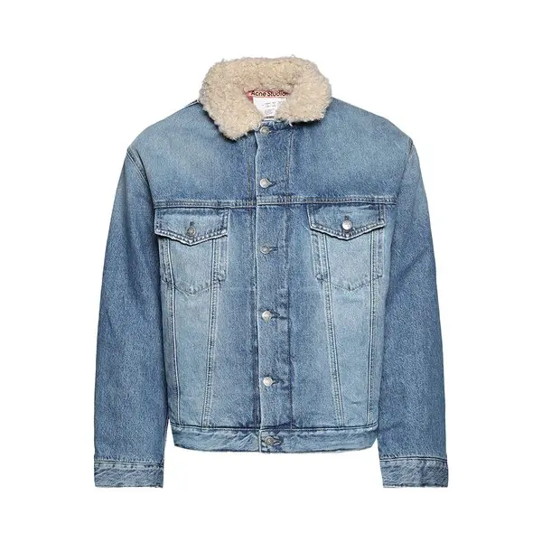 Acne Studios Denim Jacket 'mid - Blue