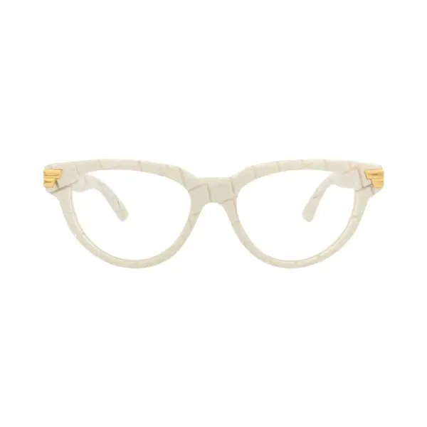 Bottega Veneta Cat Eye-frame Acetate Optical Frames 'ivory/transparent