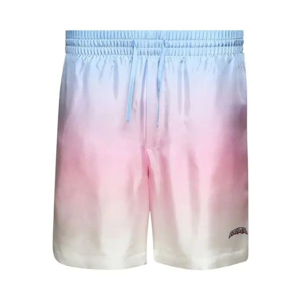 Casablanca Gradient Silk Shorts