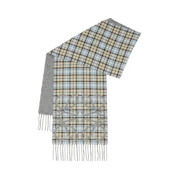 Loewe Scarf 'anthracitebeige