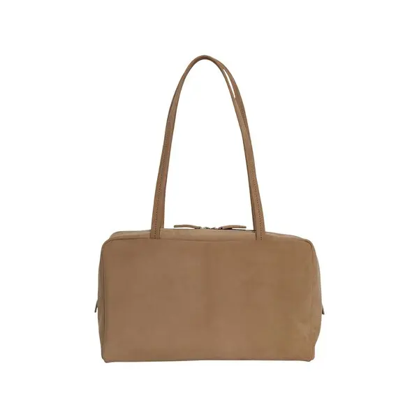 THE ROW Astra Bowling Nubuck Bag 'sand - Tan