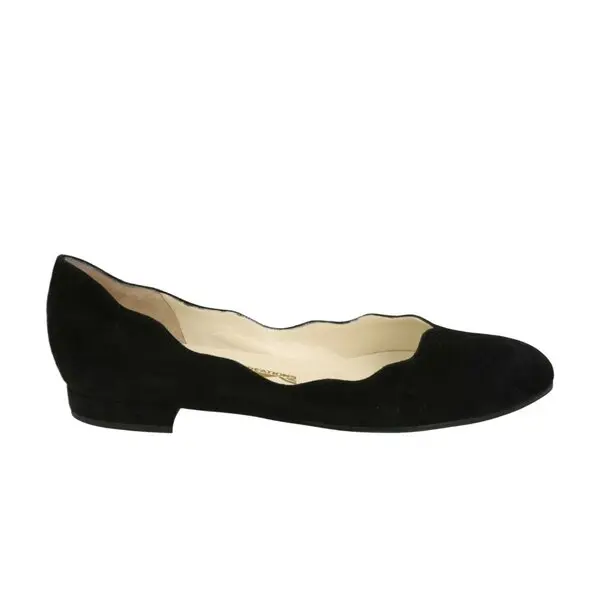 FERRAGAMO Turchina Ballet Flat - Black