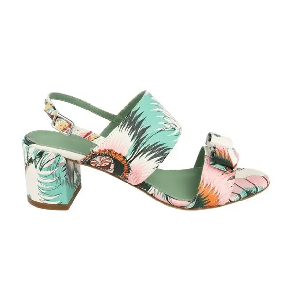 FERRAGAMO Giulia Leather Sandal