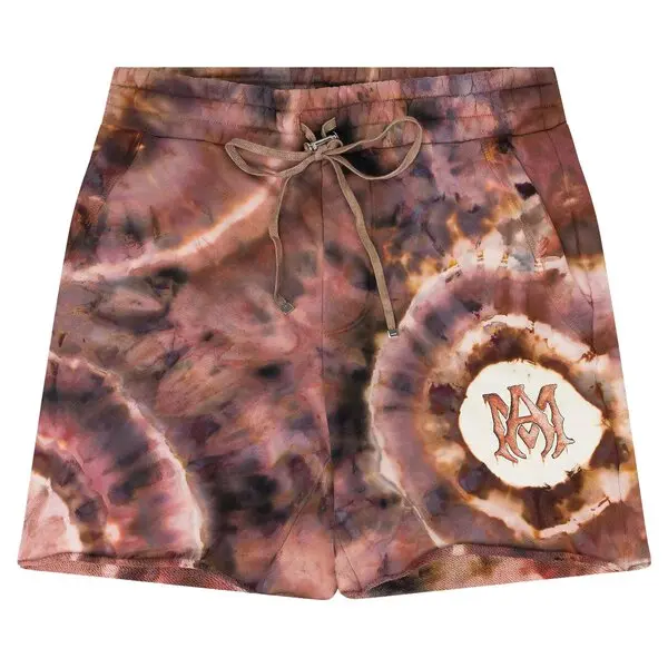 Amiri Tie Dye Ma Shorts - Brown