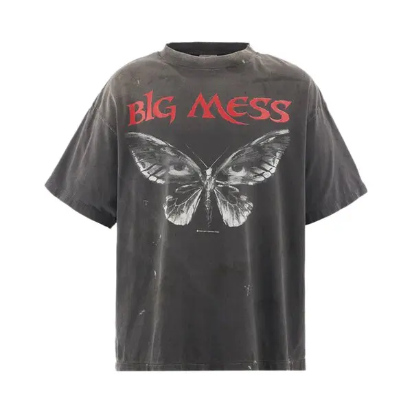 SAINT MXXXXXX Big Mess Short-sleeve Tee - Black