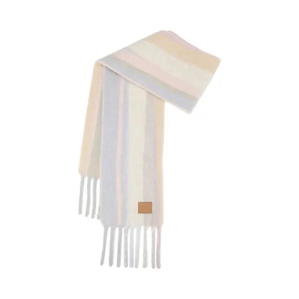 Loewe Scarf 'light /pink/sandstone - Blue