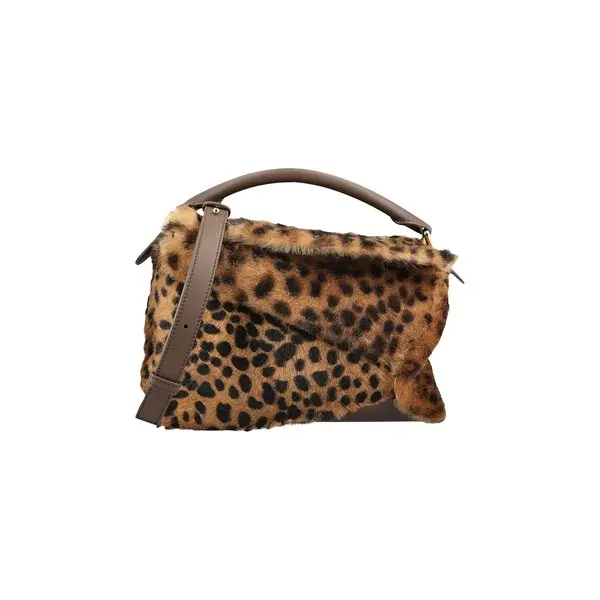 Loewe Puzzle Edge Small Bag - Tan
