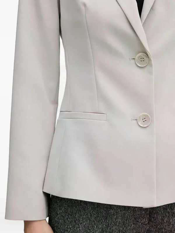 Sisley Button-up Blazer - Neutrals