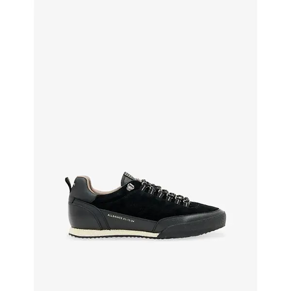 ALLSAINTS Harri Suede Trainers - Black