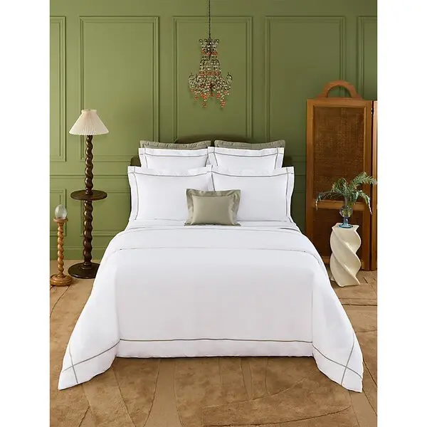 YVES DELORME Athena Cotton Flat Sheet