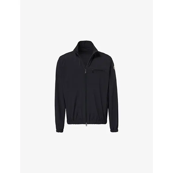 Moncler Danby Logo-patch Shell Jacket - Black