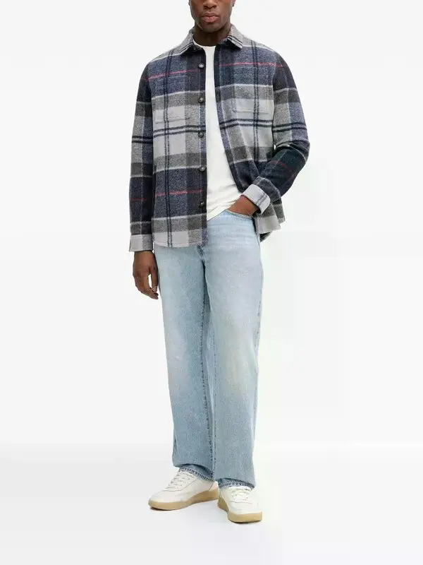 Barbour Plaid Shirt Jacket