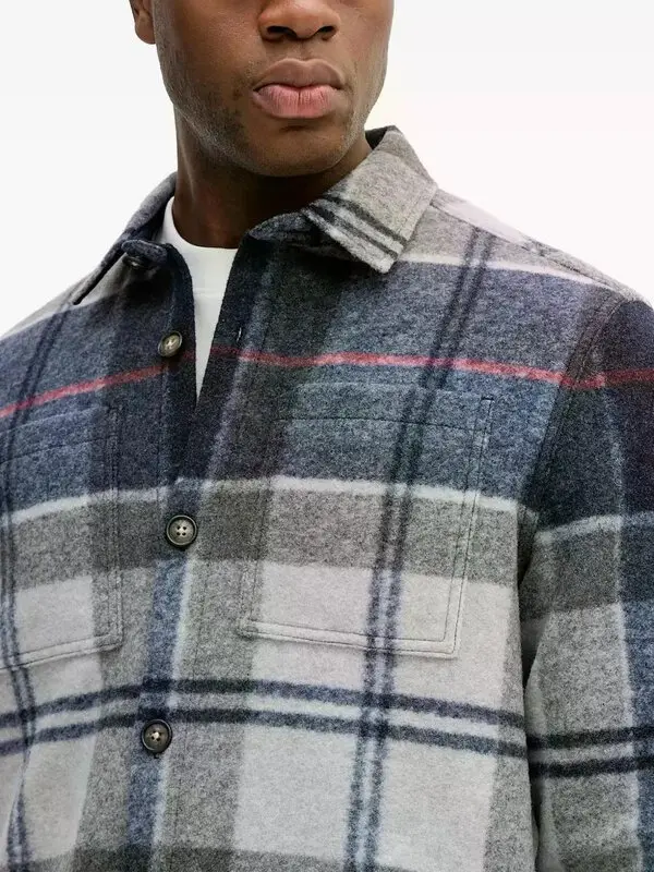Barbour Plaid Shirt Jacket