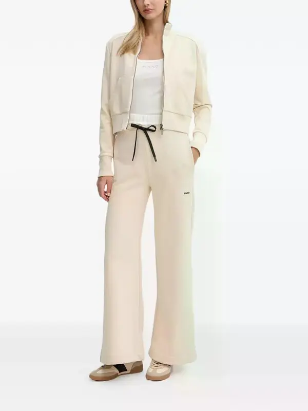 Pinko Drawstring Trousers - Neutrals