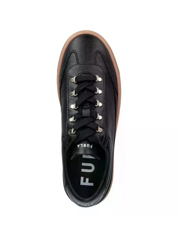 Furla Eyelet Lace-up Sneakers - Black
