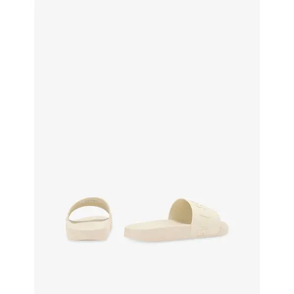 ALLSAINTS Rubber Slides - Chalk White
