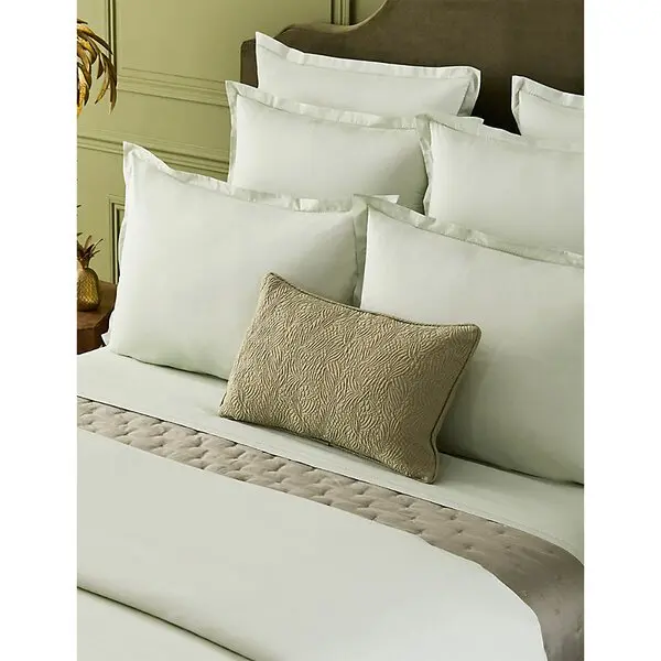 YVES DELORME Batiste Cotton Fitted Sheet